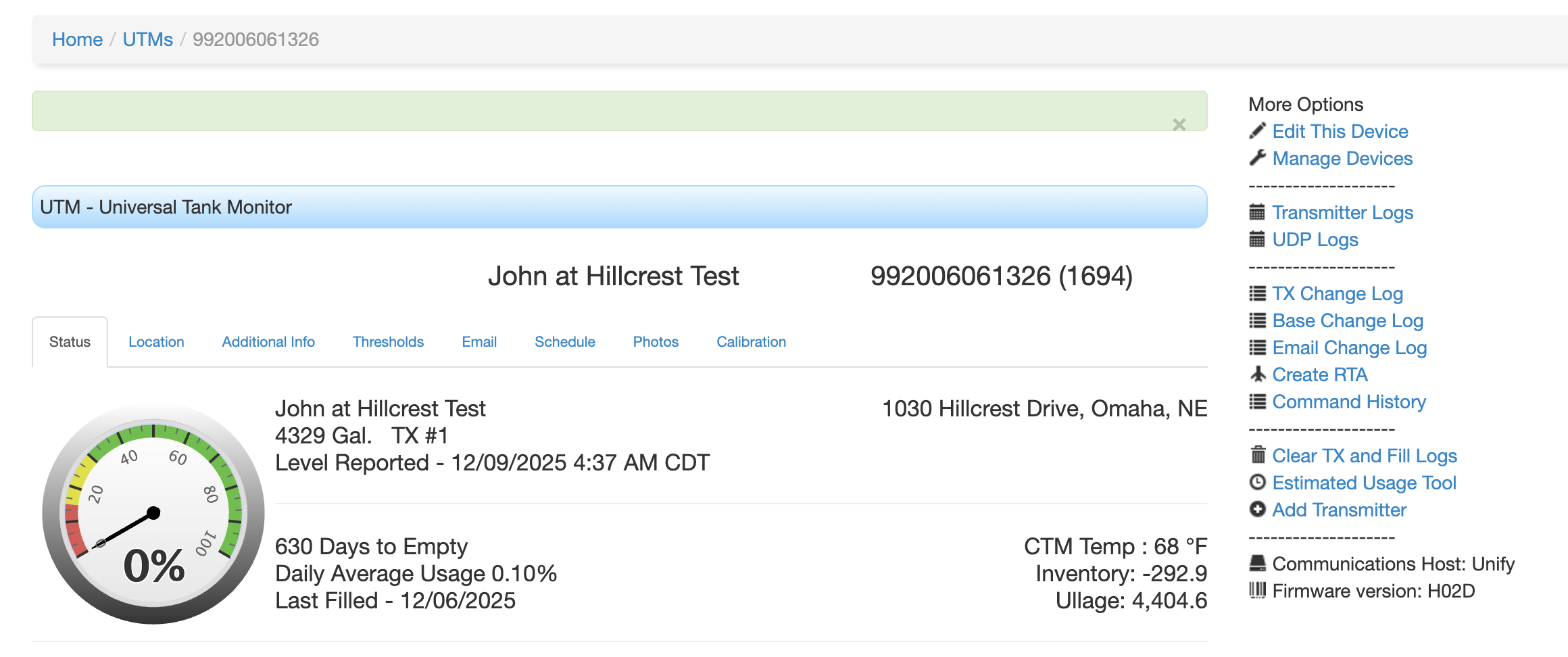 WESROC - Activating Port B on a UTM Monitor in Wesroc.net – Anova Support